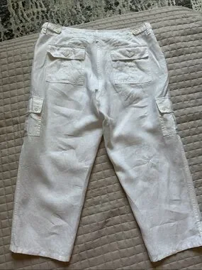 Tommy Bahama | Pants & Jumpsuits | Tommy Bahama White Linen Pants ...